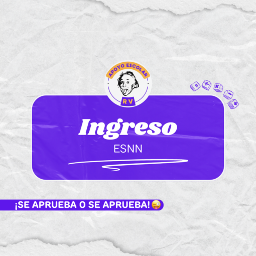 Ingreso – ESNN – Apoyo Escolar RV